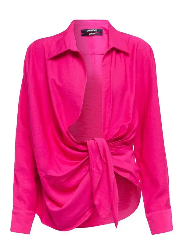 Jacquemus La Chemise Bahia Shirt - Pink