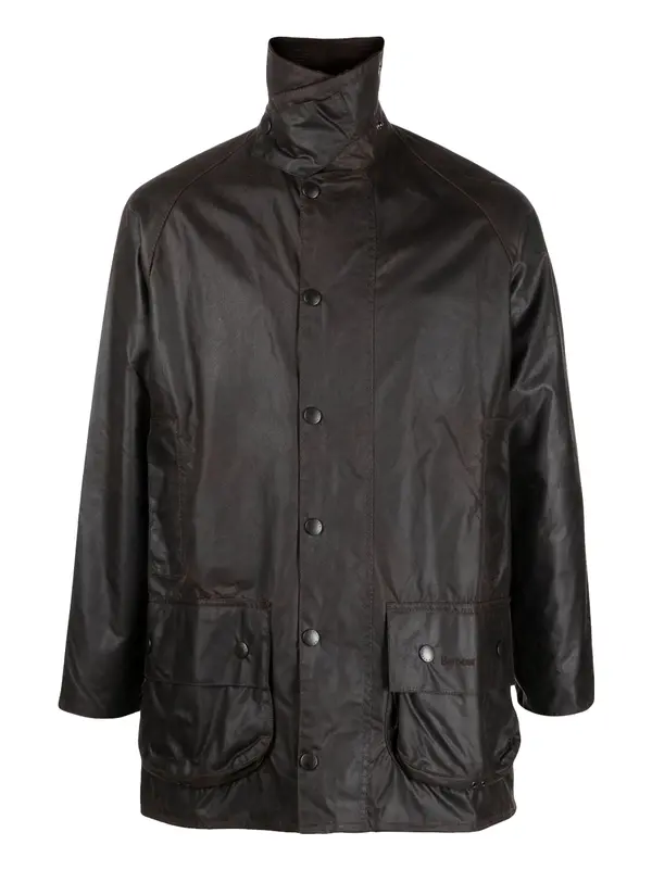 Barbour Waxed Cotton Jacket - Brown