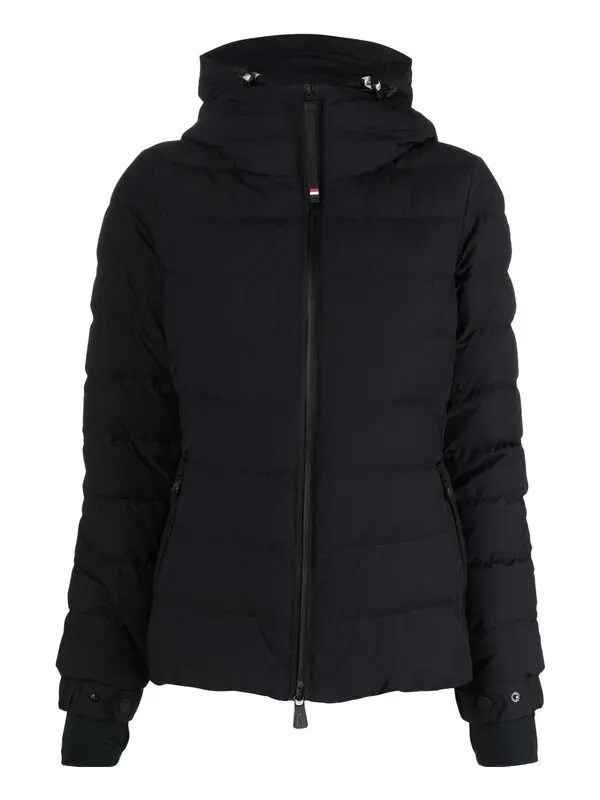Moncler Funnel Neck Padded Jacket - Black