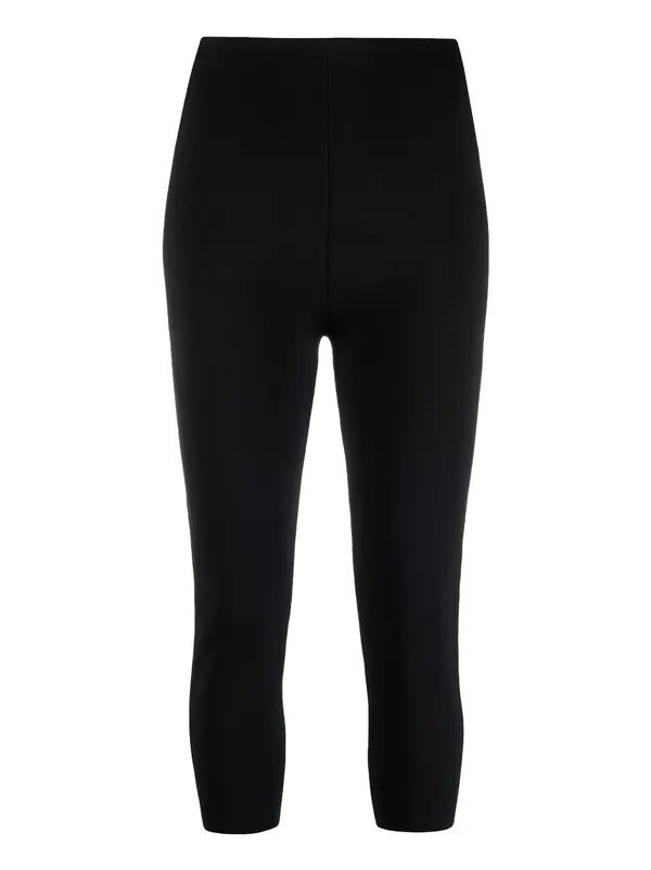Nanushka Knitted Three-quarter Leggings - Black
