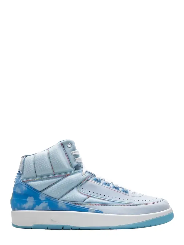 JORDAN X J Balvin Air 2 Sneakers - Blue