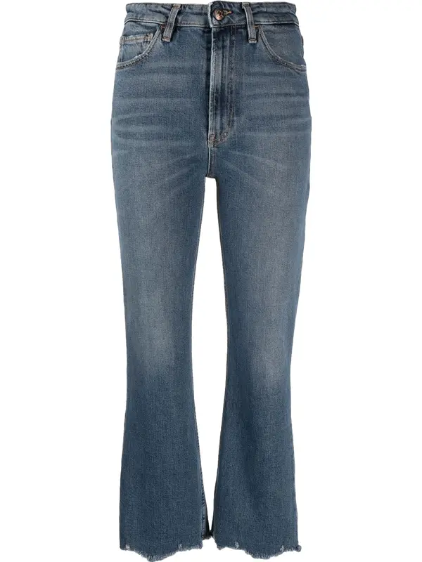 3x1 High-rise Bootcut Jeans - Blue
