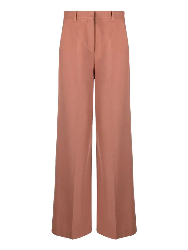 JOSEPH Alana Wide-leg Trousers - Pink