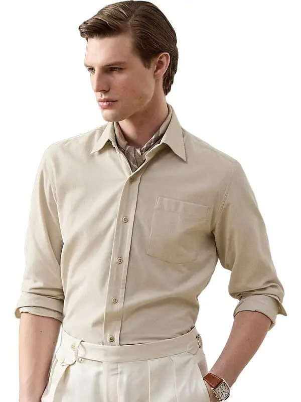 Ralph Lauren Fine-wale Corduroy Shirt - Summer Sand