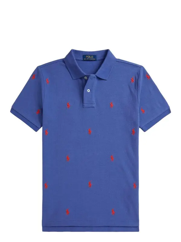 Ralph Lauren Polo Pony Cotton Mesh Polo Shirt - Liberty