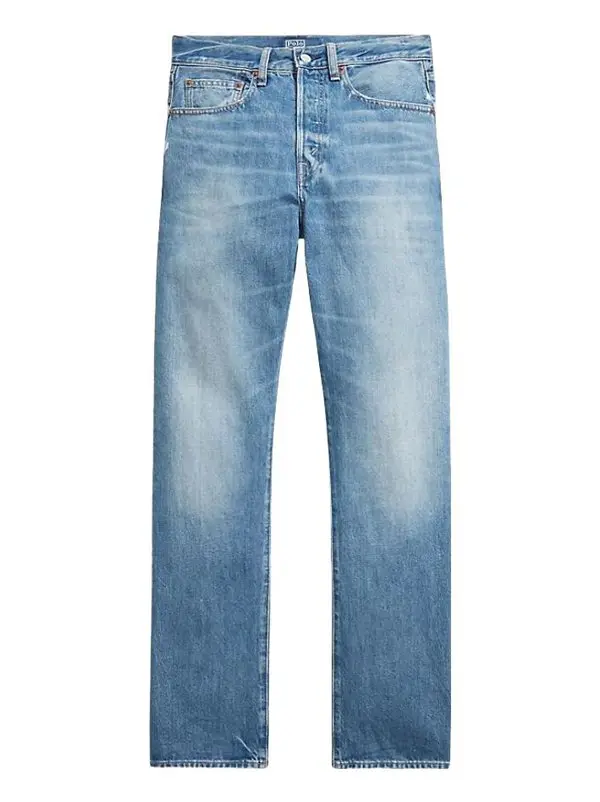 Ralph Lauren High-rise Relaxed Straight Jean - Blue