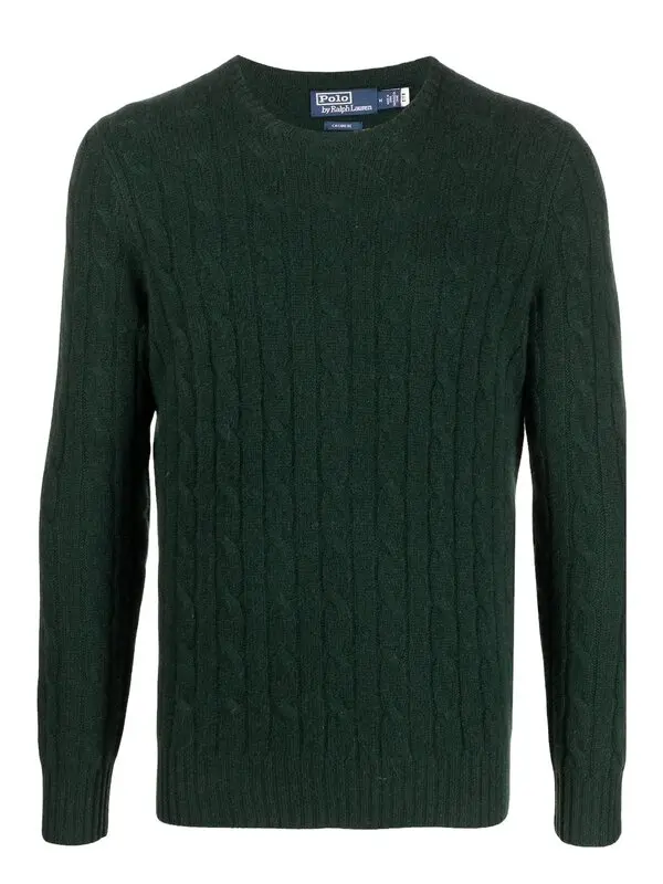 Polo Ralph Lauren Cable-knit Cashmere Jumper - Green