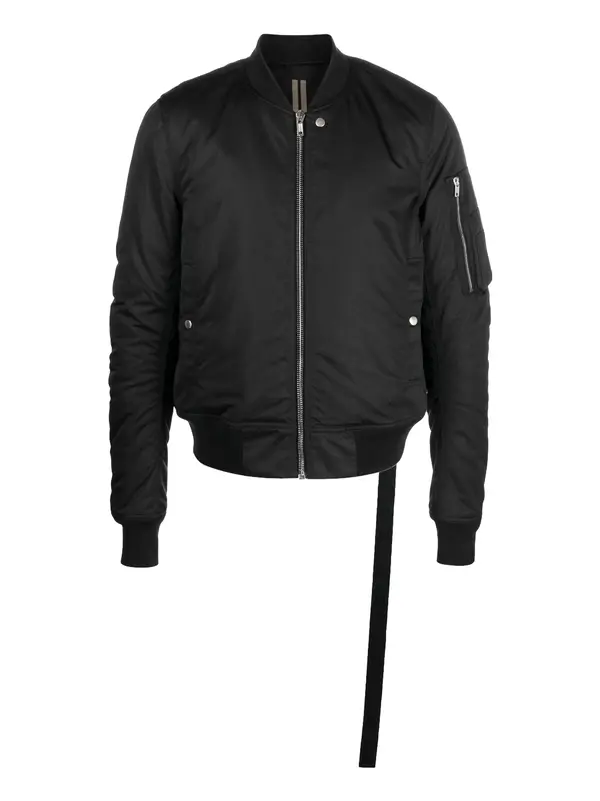 Rick Owens Studded Bomber Jacket - Black