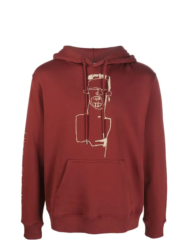 ÉTUDES STUDIO Klein Cassius Cotton Hoodie - Red