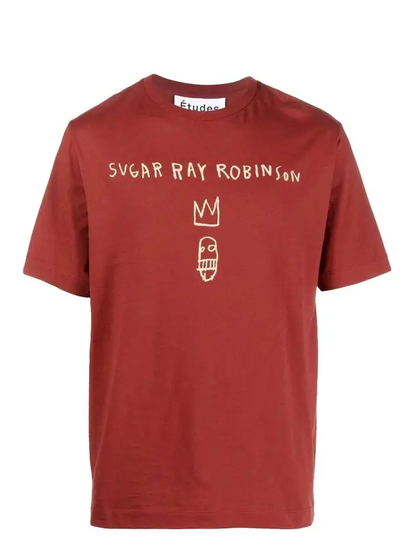 ÉTUDES STUDIO Sugar Ray Short-sleeve T-shirt - Red