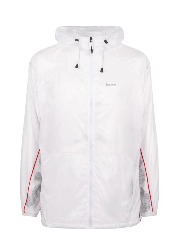 Supreme Ripstop Hooded Windbreaker - White