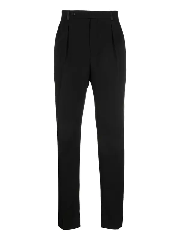 Saint Laurent Straight-leg Tailored Trousers - Black