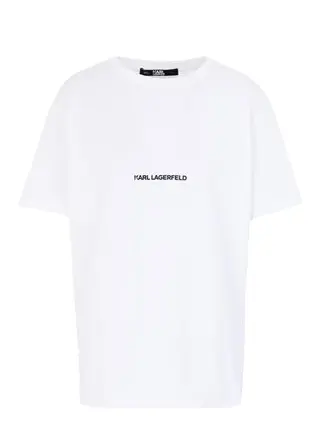 Karl Lagerfeld Logo T-shirt - White