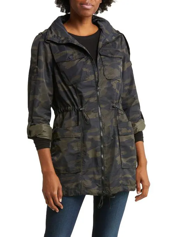 Blanc Noir Mastermind Water Resistant Print Jacket - Camo