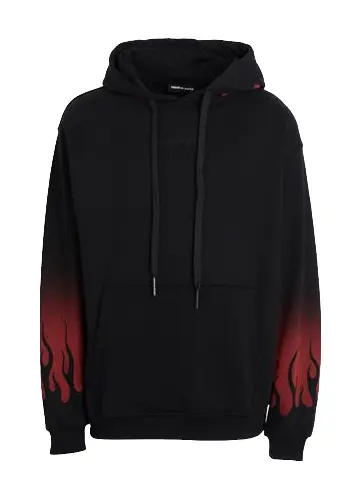 VISION OF SUPER Printed Hoodie - Black