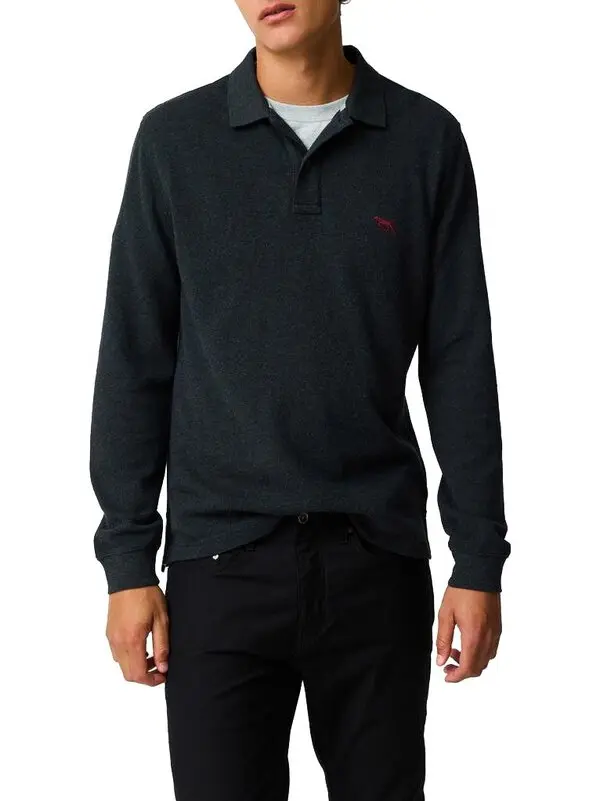 Rodd & Gunn Gunn Piqué Polo - Graphite