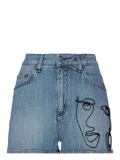 Moschino Denim Hot Pants - Blue