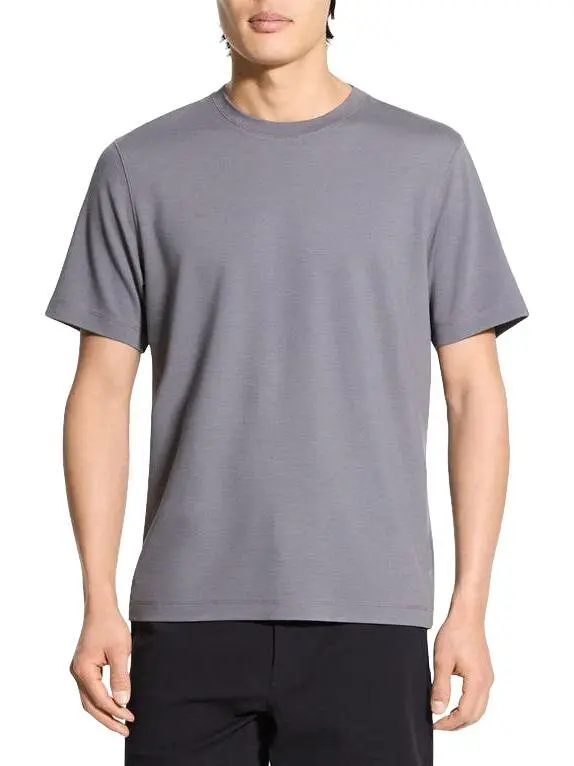 Theory Ryder Jersey T-shirt - Carbon