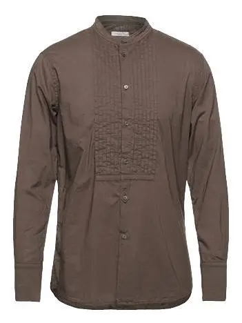 PAOLO PECORA Shirt Size Cotton - Brown