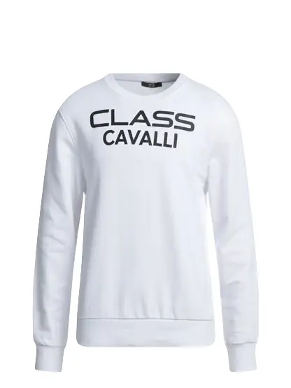 Roberto Cavalli Cotton Sweatshirt - White