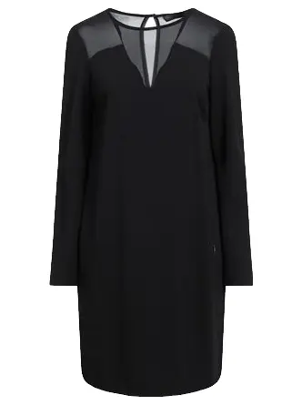 TRUSSARDI Mini Trapeze Dress - Black
