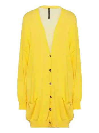 MANILA GRACE Knitted Cardigan - Yellow
