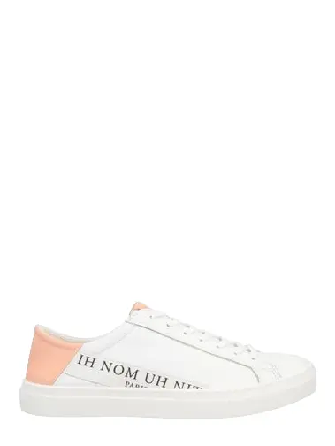 IH NOM UH NIT Leather Low-top Sneakers - White