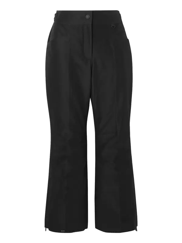 Moncler Gore-tex Infinium High-rise Flared Ski Pants - Black