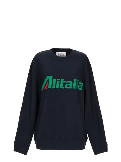 Alberta Ferretti Cotton Sweatshirt - Blue