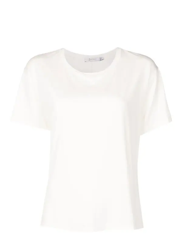 LENNY NIEMEYER Round-neck Short-sleeved T-shirt - White