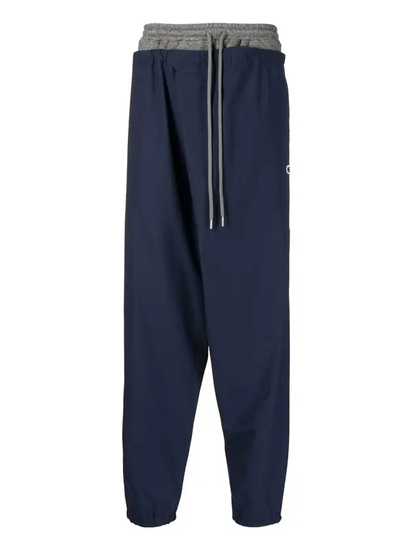 Mihara Yasuhiro Straight-leg Track Pants - Blue