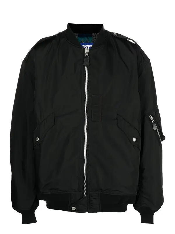 Junya Watanabe Zip-up Bomber Jacket - Black