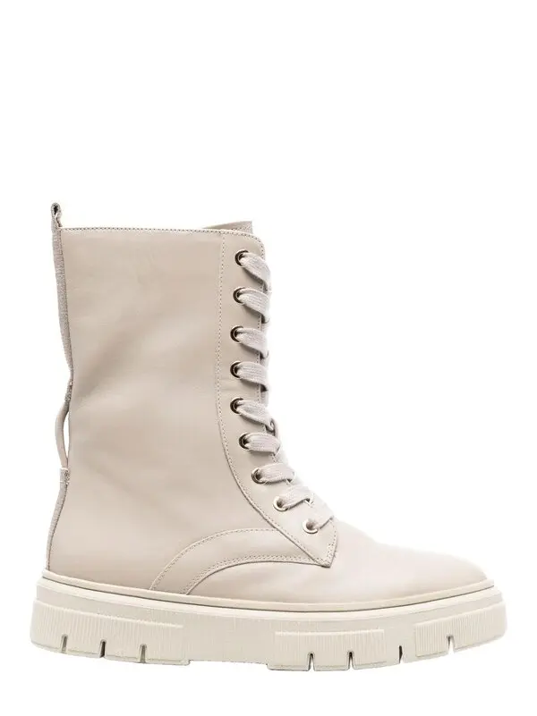 Geox Isotte Lace-up Boots - Neutrals