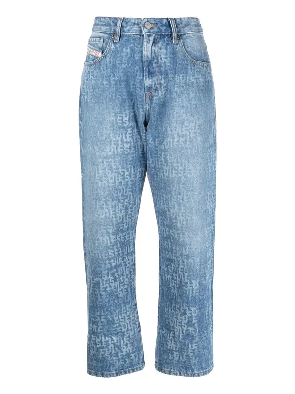 DIESEL 1999 Loose-fit Straight-leg Jeans - Blue