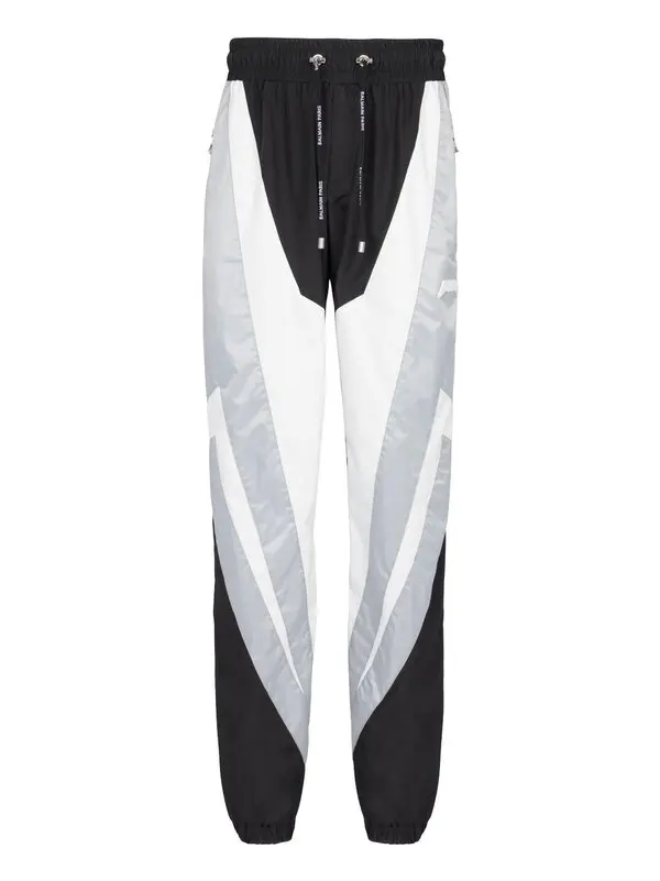 Balmain Colour-blocked Track Pants - Black