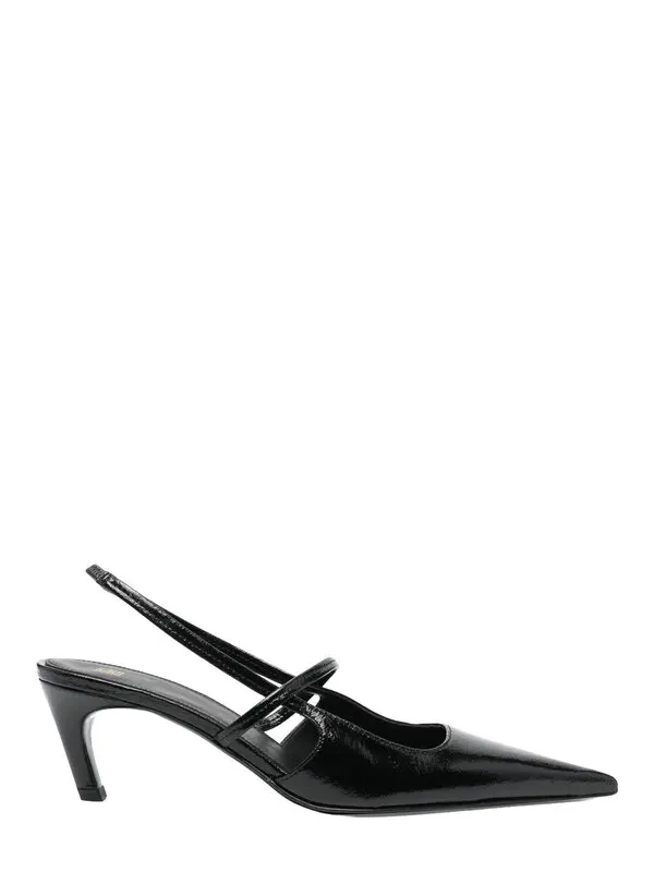 TOTEME 70mm The Sharp Pointed-toe Pumps - Black