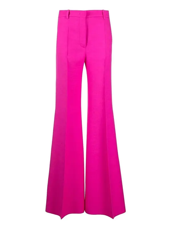 Valentino Garavani Flared Tailored Trousers - Pink