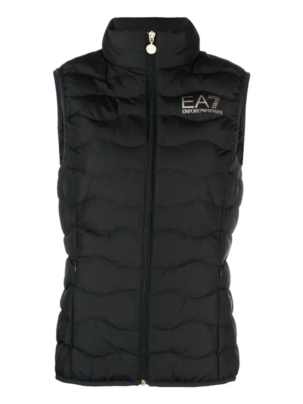 Emporio Armani Core Padded Gilet - Black