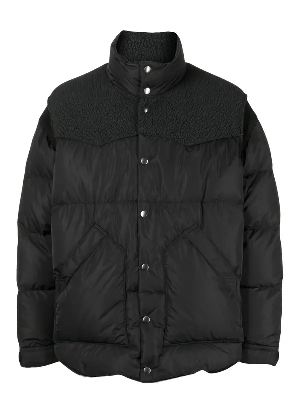 UNDERCOVERISM Panelled Puffer Jacket - Black