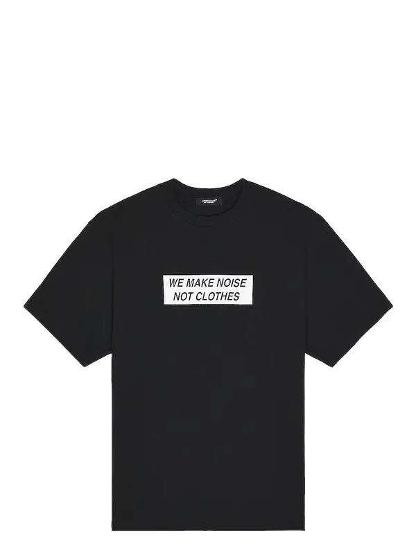 UNDERCOVERISM We Make Noise Tee - Black