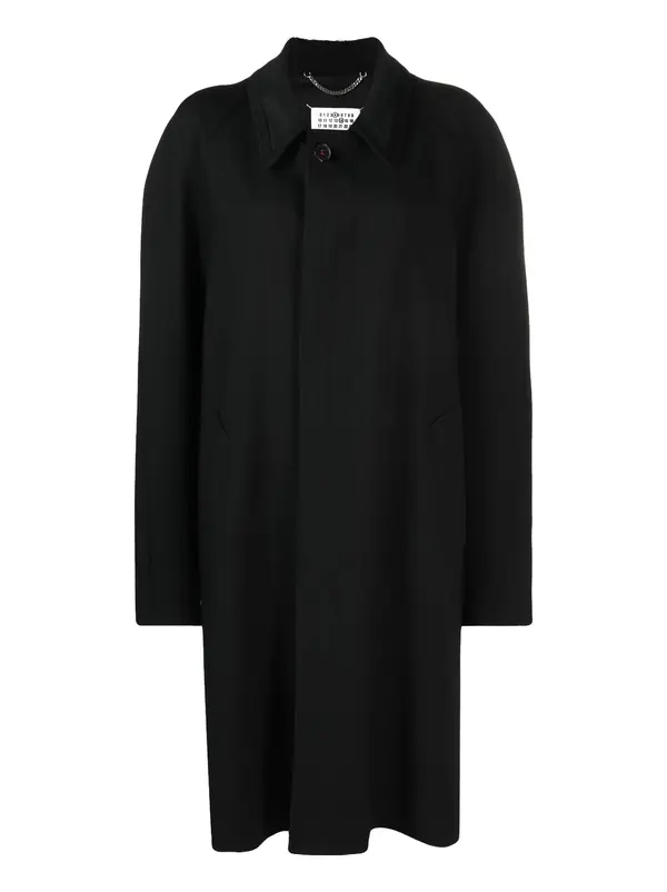 MAISON MARGIELA Single-breasted Coat - Black