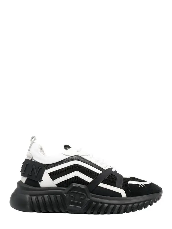 Philipp Plein Runner Low-top Sneakers - Black
