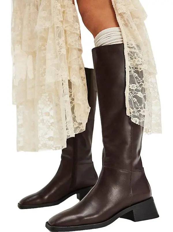 VAGABOND SHOEMAKERS Blanca Tall Boots - Chocolate