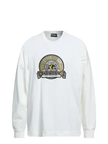Diesel Cotton Sweatshirt - White
