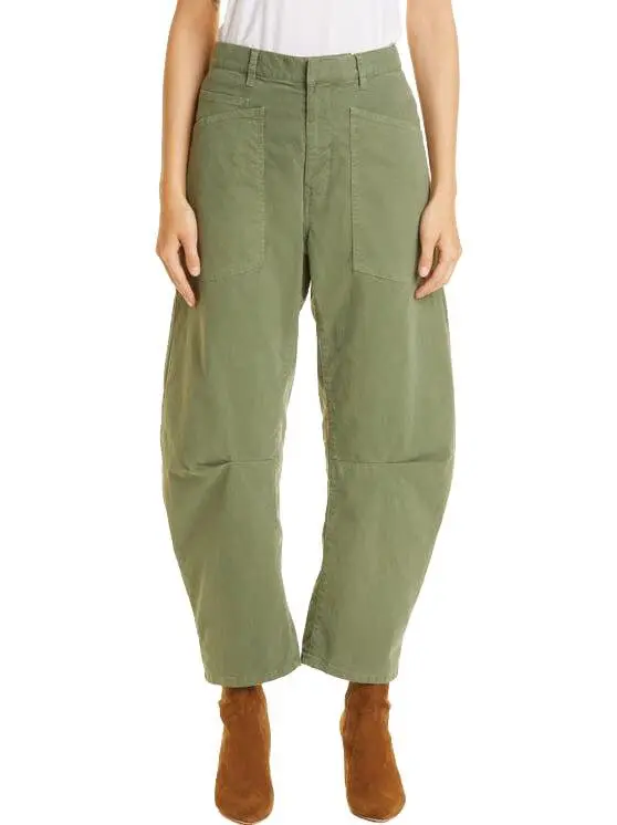 NILI LOTAN Shon Stretch Cotton Pants - Camo