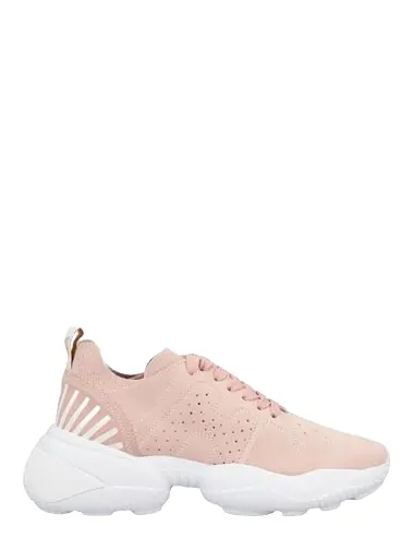 Hogan Soft Leather Chunky Sneakers - Pink