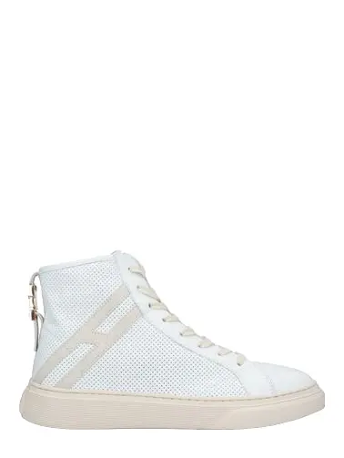 Hogan High-top Leather Sneakers - White