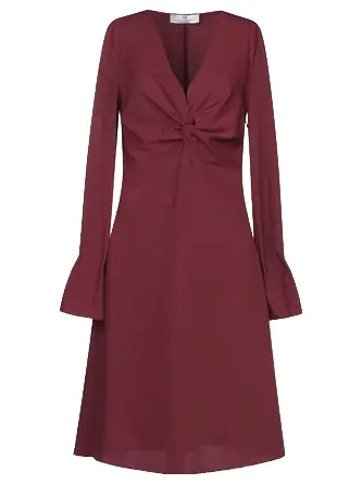 MR MASSIMO REBECCHI Midi Flared Dress - Red