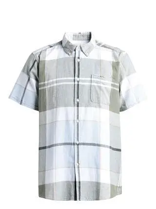 Barbour Shirt Size Cotton, Linen - Green