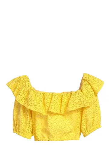 P.a.r.o.s.h Off-the-shoulder Top - Yellow